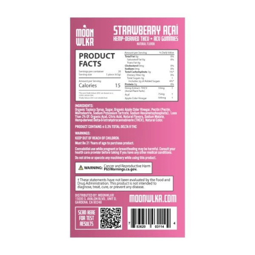 MoonWlkr - THC-V Gummies | delta8cbd.com